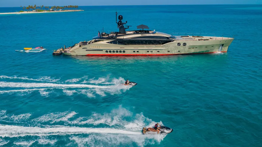 DB9 yacht for charter (Palmer Johnson, 52.4m, 2010)